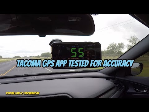 Tacoma GPS Speed App Tested for Accuracy!!