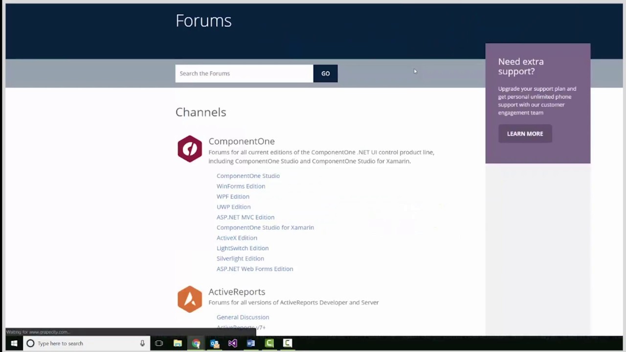 Resources for ActiveReports