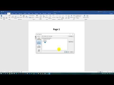 How To: Create internal and external links in Word