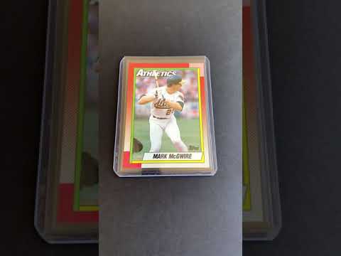 MLB Card (Mark McGwire) (Please Subscribe)👍👍 (Description)👇👇