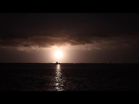 Space X Night Rocket Launch 4-23-2021 from Max Brewer Bridge at Pier 220