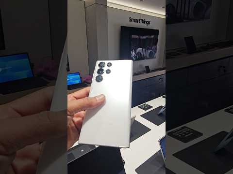 “Samsung S22 Ultra White: Ultimate Pocket Beast! 🤯 #Shorts”