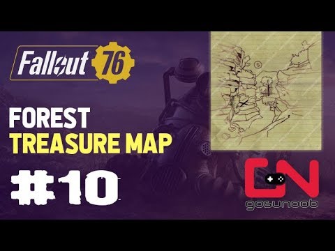 Fallout 76 - Forest Treasure Map #10 Location