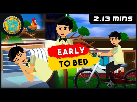Early To Bed | Nursery Rhymes & Kids Songs | English Children's Songs | Babyhub