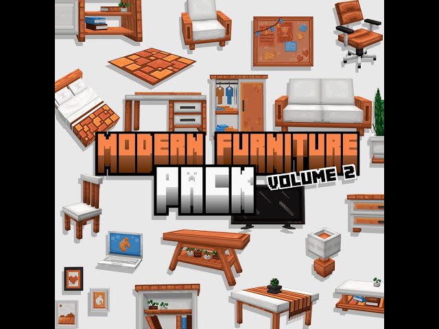 Modern Furniture Pack Volume 2 Minecraft Texture Pack