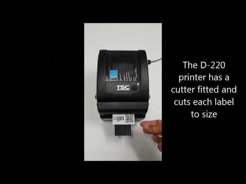 TSC Desktop Barcode & Label Printer, DA210-DA220 Series, Price from Rs ...