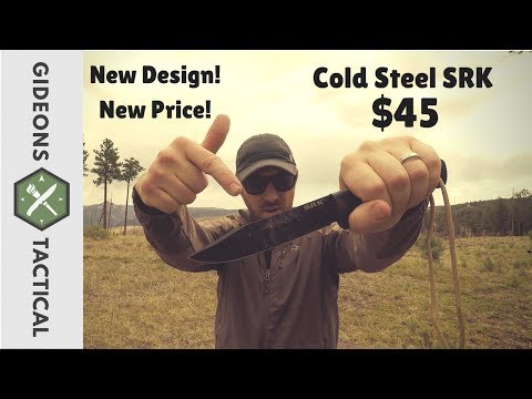 New Design & Price! Cold Steel SRK (SK-5 Steel Version)