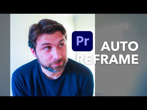 Change aspect ratio with Auto Reframe in Adobe Premiere Pro