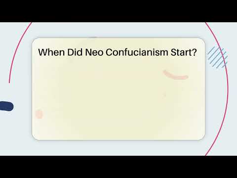 When Did Neo Confucianism Start? - China Cultural Expedition