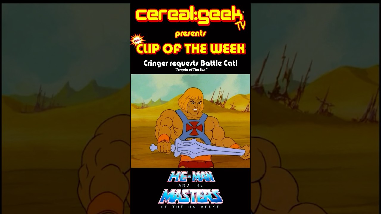He-Man - Cringer requests Battle Cat!