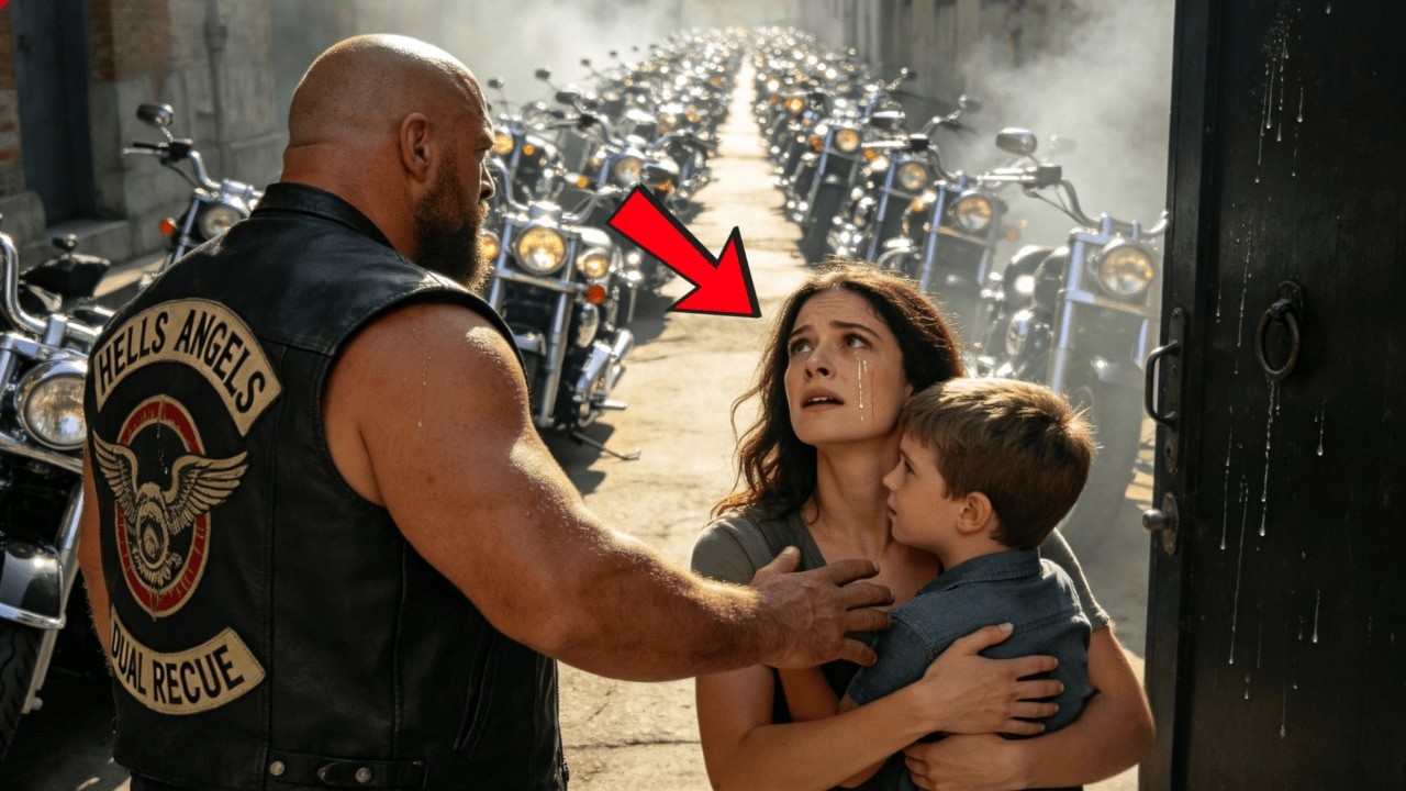 She Was Trapped! Why 500 Bikers Rescuing This Mom & Son Stunned the Entire City!