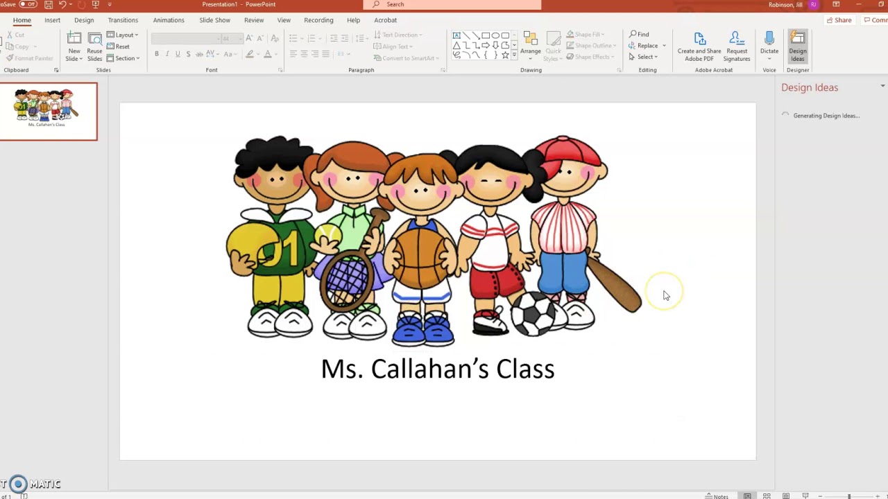 Schoology 101 - Creating a Unique Course Image Using PowerPoint