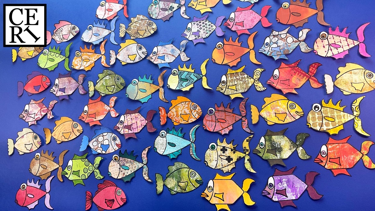 Let’s Create Fun Fantasy Fish From Scraps