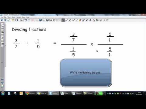 Dividing fractions - why does Keep Change Flip work?