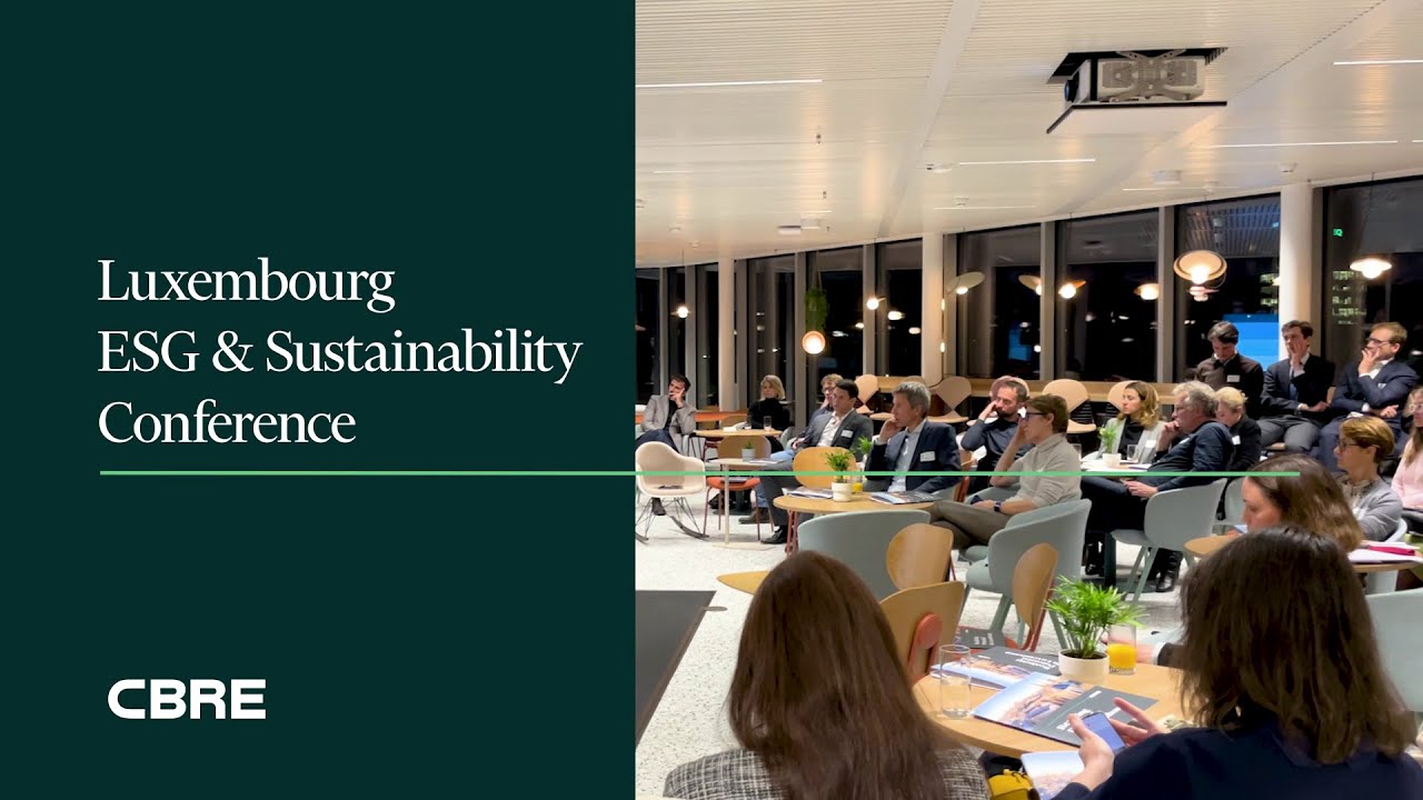 CBRE Luxembourg ESG & Sustainability Conference Aftermovie