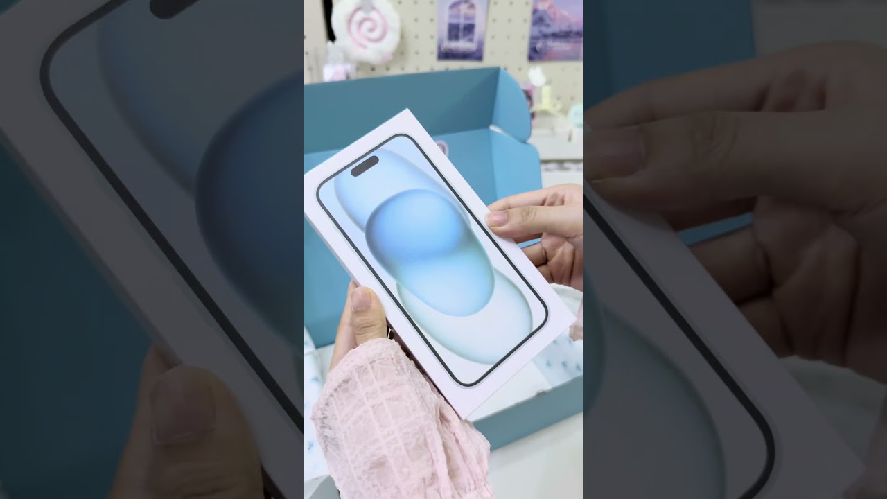 iPhone 15 Ice Blue~#iphone#iphone#iphone15 #digital technology #popular