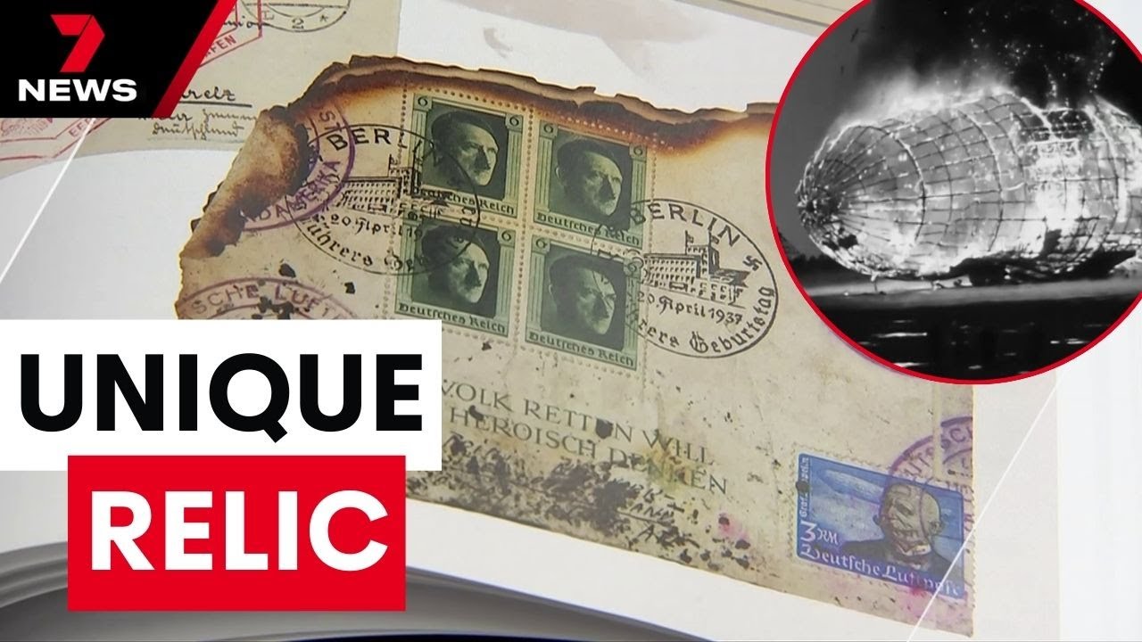 A piece of Hindenburg history goes under the hammer in Melbourne | 7NEWS