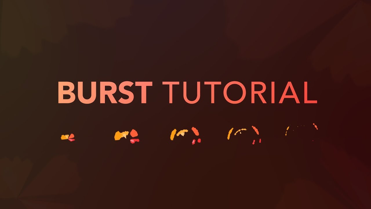 Burst / Explosion - After Effects Tutorial