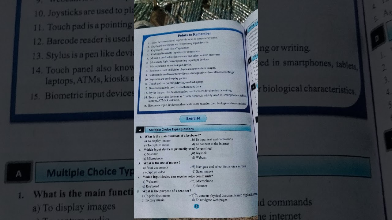 #computer# Education # class -6th chapter 6 input device