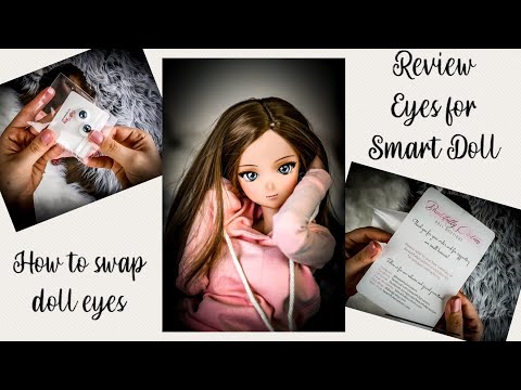 Reviewing eyes for Smart Dolls from Beautifully Custom