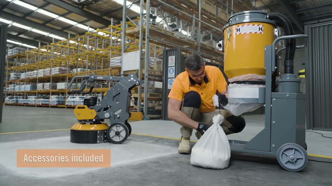 Flextool Dust Collectors: product demonstration