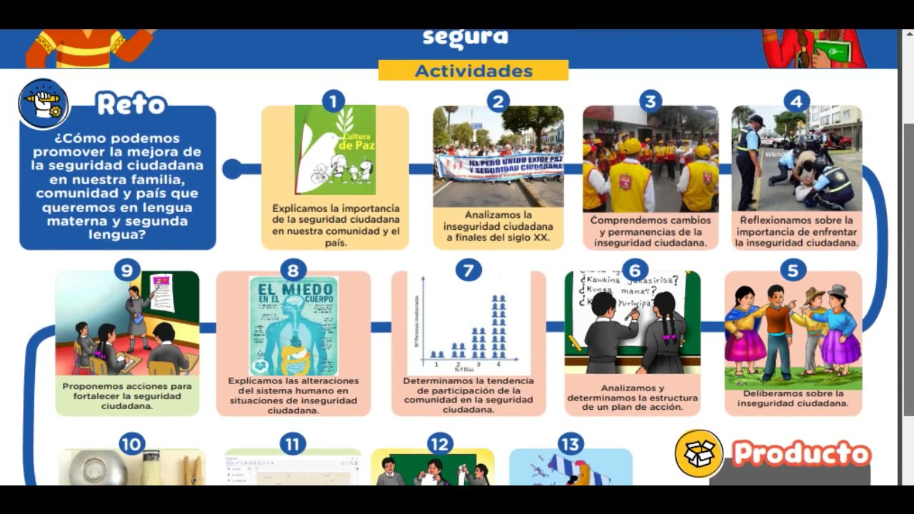 EXPERIENCIA DE APRENDIZAJE 9  VII Ciclo – 5º grado