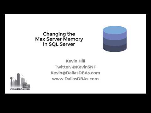 SQL Server Max Server Memory setting
