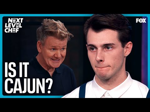 Judges React to the Chefs’ Cajun-Inspired Dishes | Next Level Chef