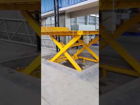 Hydraulic Scissor Lift - Pit Mounted Hydraulic Scissor lift ...