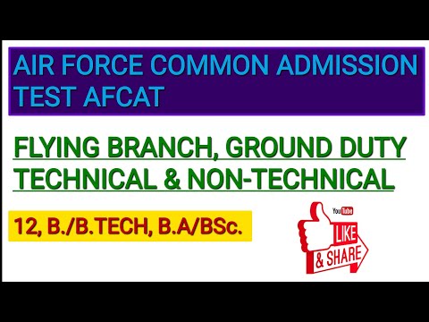 AFCAT CDAC 2023 Online | Login, Notification flying Branch Ground Duty technical & Non-technical