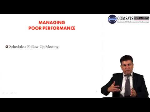 MANAGING POOR PERFORMANCE|Fundamental of Public Administration in hindi urdu Lecture 22
