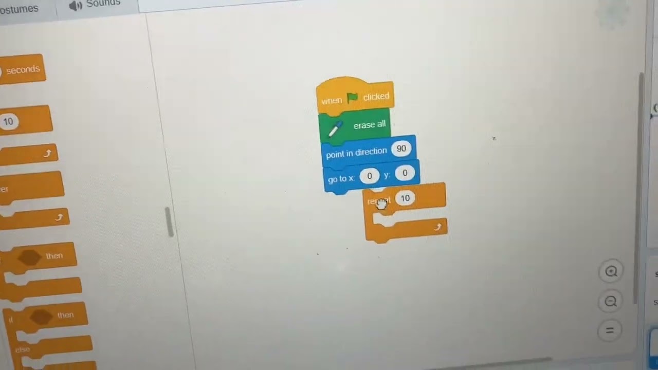 Tutorial for shining scratch snowflake