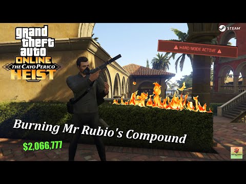Steam Community :: Video :: Burning Mr Rubio's Compound - Gold/Art/Cash ...