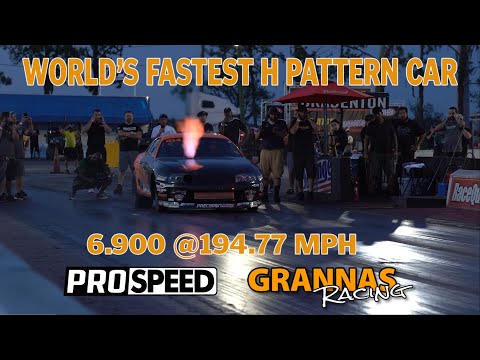WORLD RECORD STICK SHIFT SUPRA! | 6.9 sec at 194.77 MPH!
