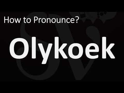 How to Pronounce Olykoek? (CORRECTLY)