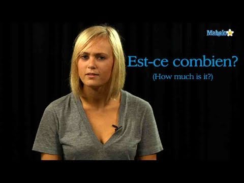 How to Ask How Much Something Costs in French