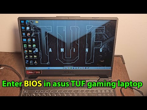 How to enter bios in asus tuf gaming