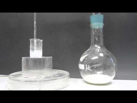 Réaction Acide Chlorhydrique / calcaire