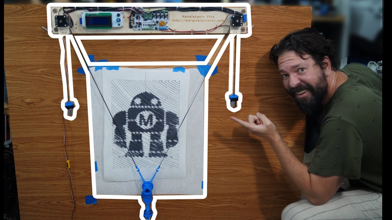 Make Workshop: The Makelangelo Hanging Plotter