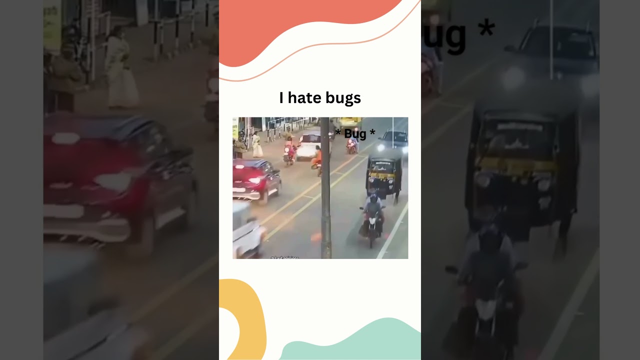 I hate bugs. #coding #code #bugs #html #css #python #pythontricks #webdevelopment  #programming