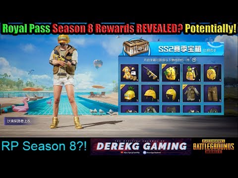 PUBG Mobile Season 8 Royal Pass Rewards REVEALED?!? Chinese Game for Peace S2 Offers Clues!