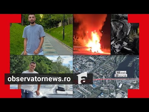 Filmul morţii celor 2 tineri din Vâlcea, urmăriţi de poliţie. Drumul spre sfârşit a durat 23 de sec