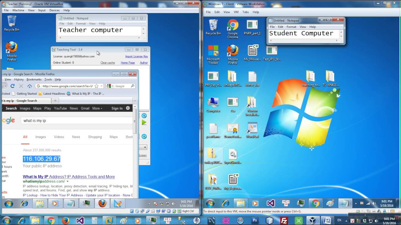 3. Teaching Tool - Open and Join in a class