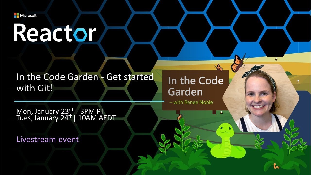 In the Code Garden - Get started with Git!