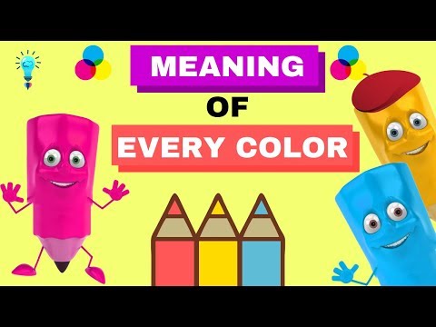 Did you know the meaning of colors? | thinking how | color meanings