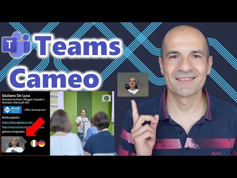 đź“·How to use Cameo in Microsoft Teams PowerPoint Live