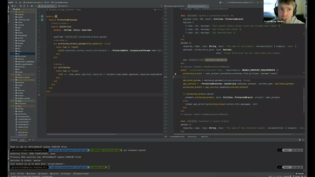 GitLab CE and EE in Ruby Code