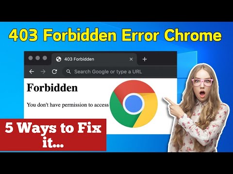 How to Fix 403 Forbidden Access to this Resource on the server is denied