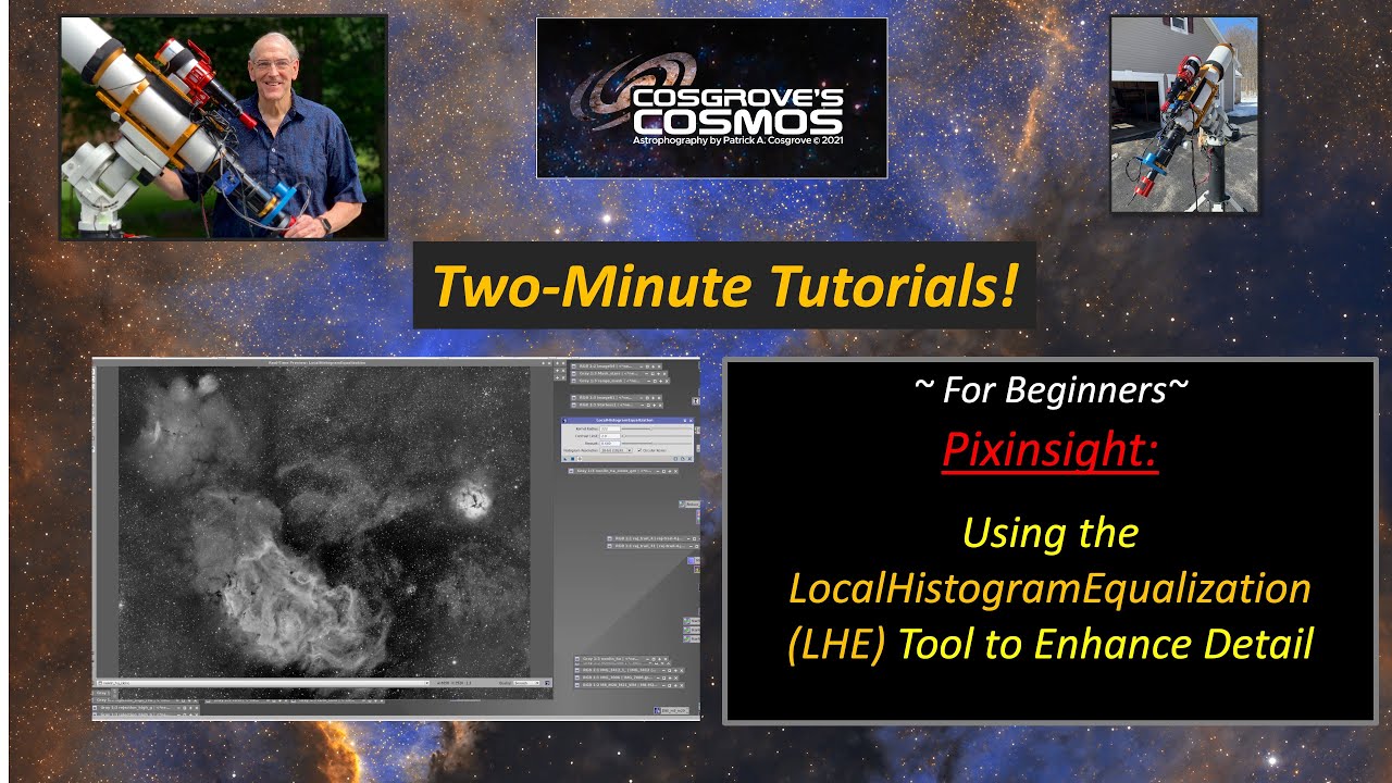 2-Minute Tutorial:  Using Local Histogram Equalization to Enhance Detail!