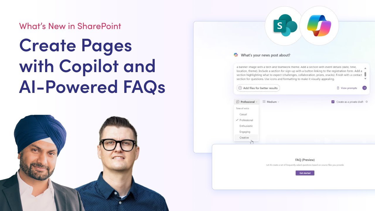 SharePoint AI Live Demo: New Features